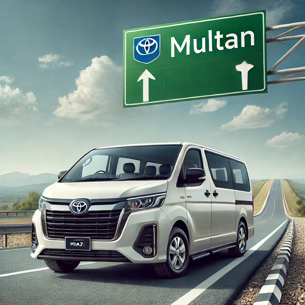 Hiace Rental Service from Islamabad to Multan - Islamabad Rent a Car